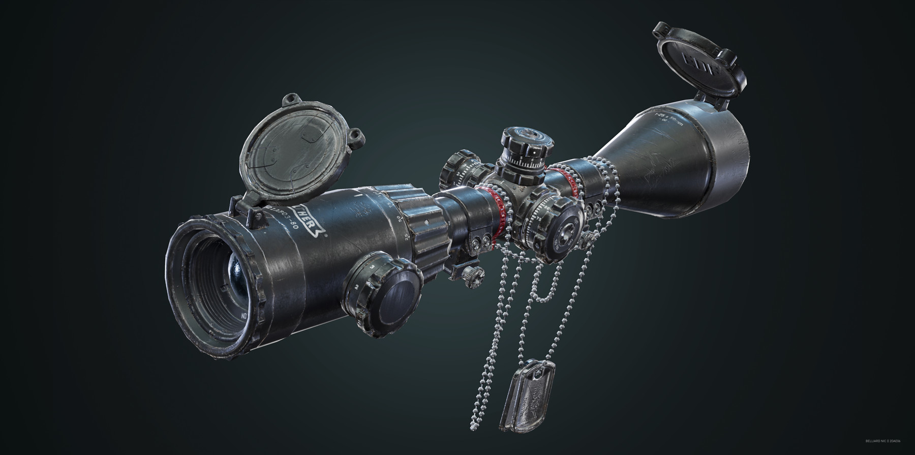 ArtStation - Sniper Scope - Game Ready | Game Assets