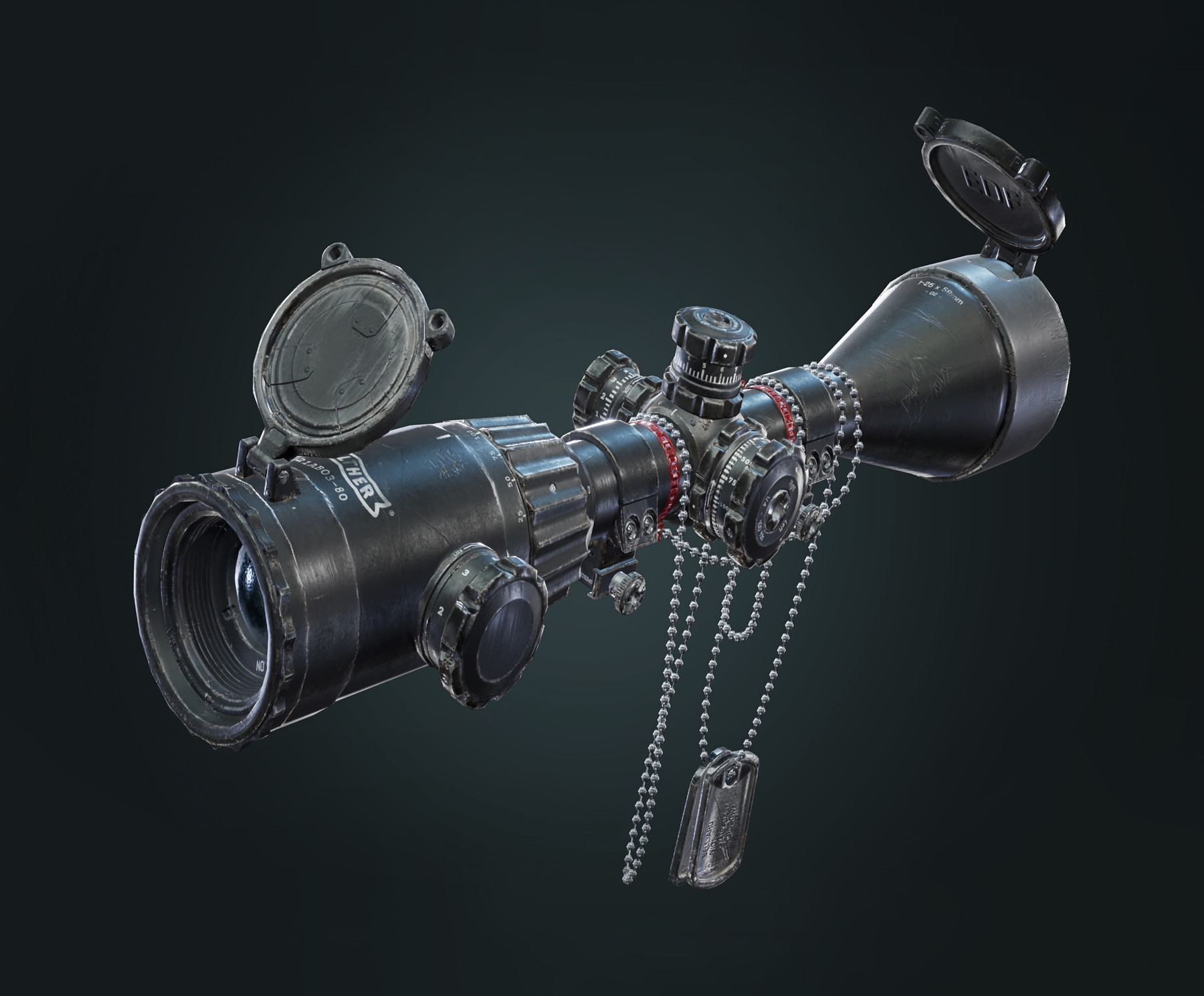 ArtStation - Sniper Scope - Game Ready | Game Assets