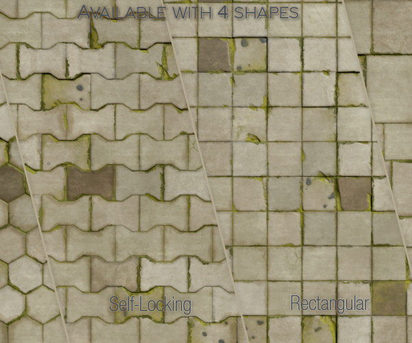 ArtStation - [SMART_MATERIALS] Pavement | Resources