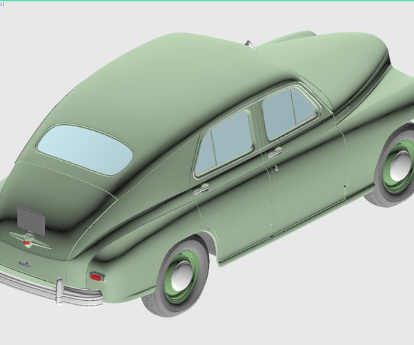 ArtStation - GAZ-M20V Pobeda 1955 | Resources