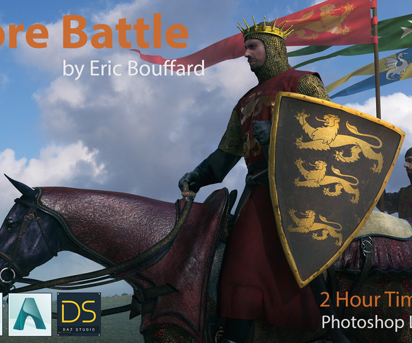 ArtStation - "Before Battle" Timelapse of Process | Tutorials