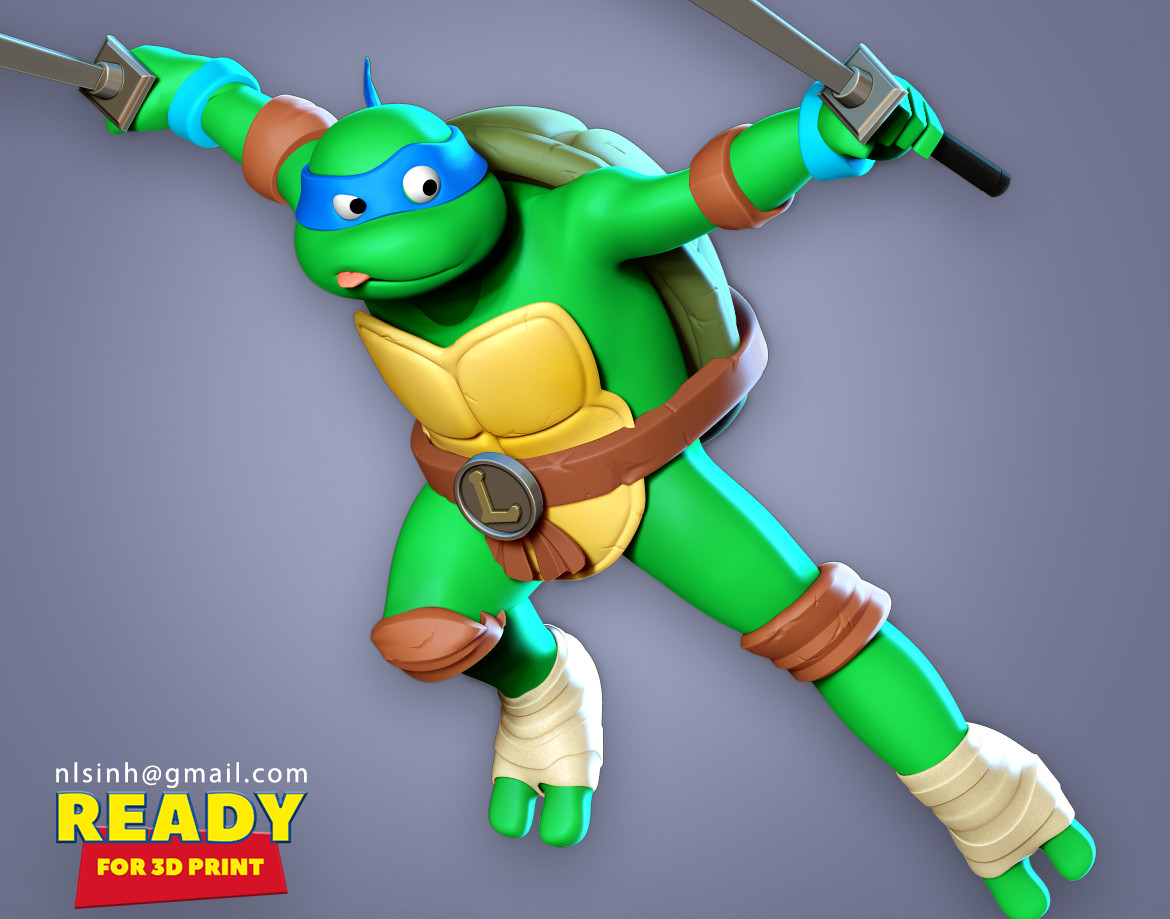 ArtStation - Teenage Mutant Ninja Turtles Leo Fanart | Resources