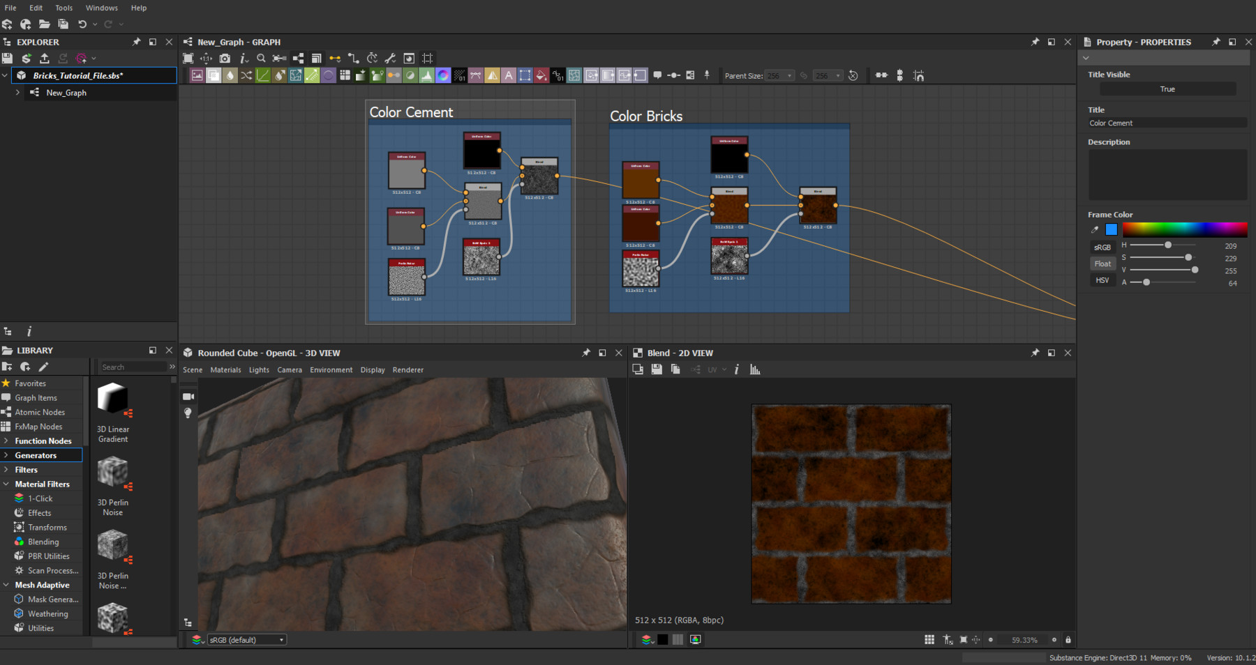 ArtStation - Substance Designer - Bricks | Tutorials