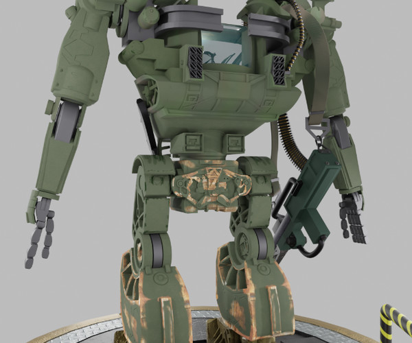 ArtStation - Amp Suit of film Avatar | Resources