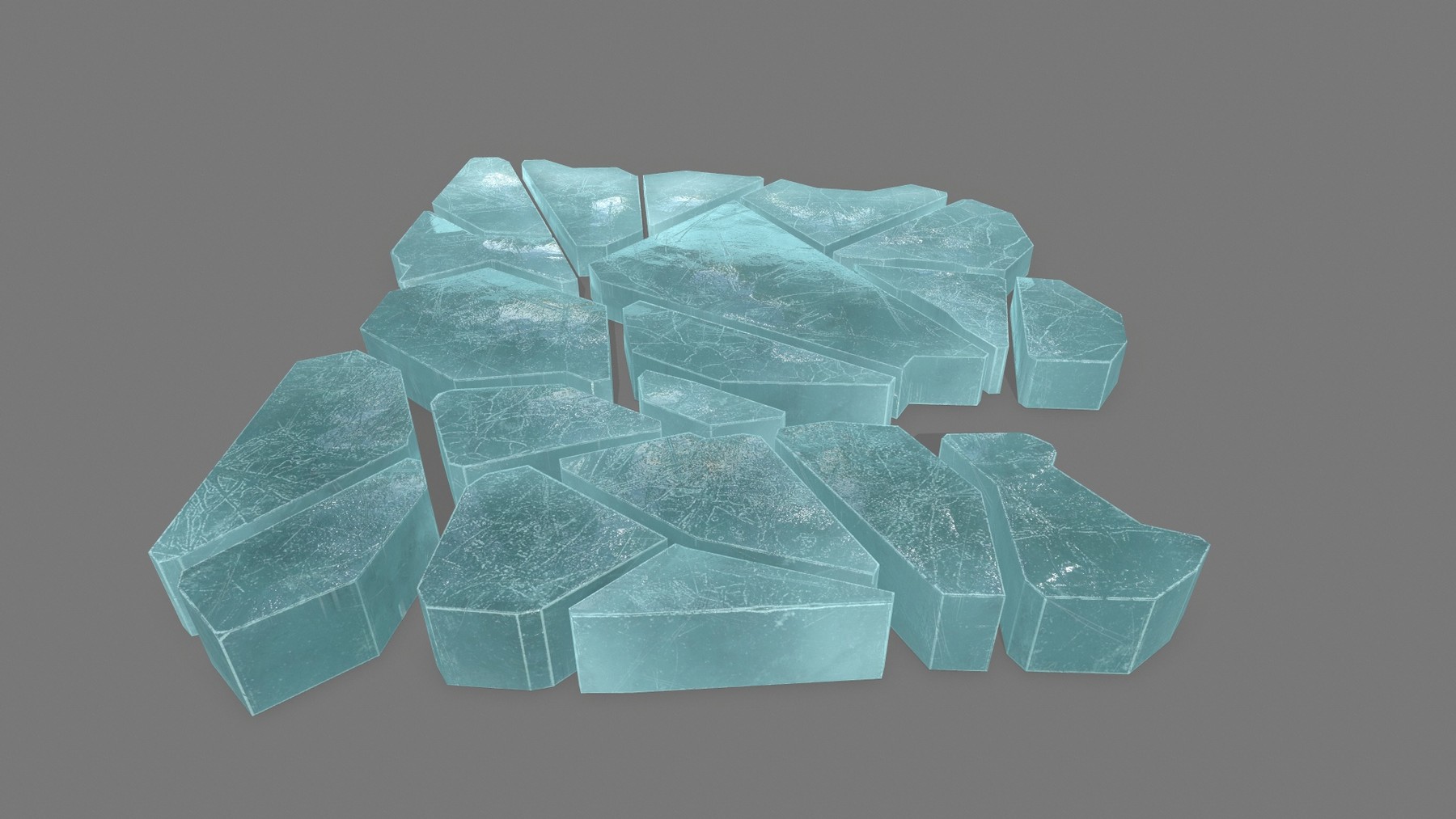 ArtStation - ice set | Game Assets