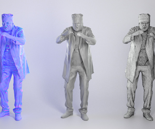 ArtStation - Evil doctor male 121 | Resources