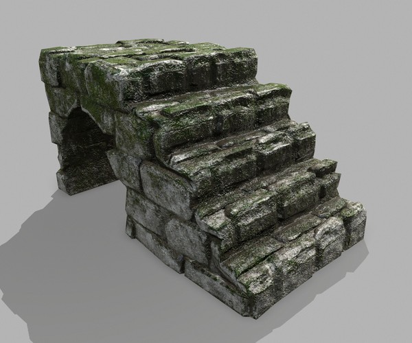 ArtStation - Stair Set | Game Assets