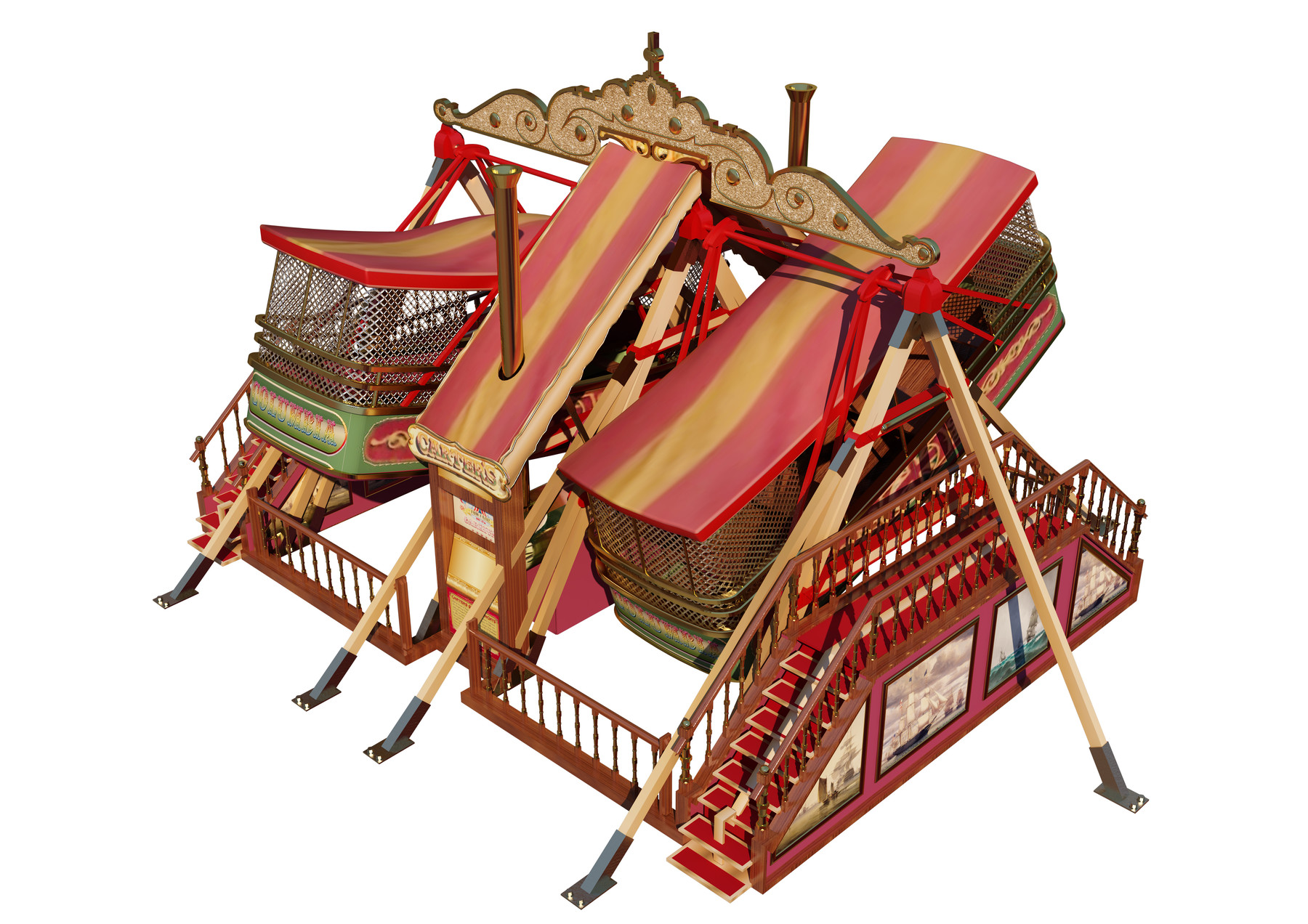 ArtStation - Carters Steam Fair 3D model | Resources