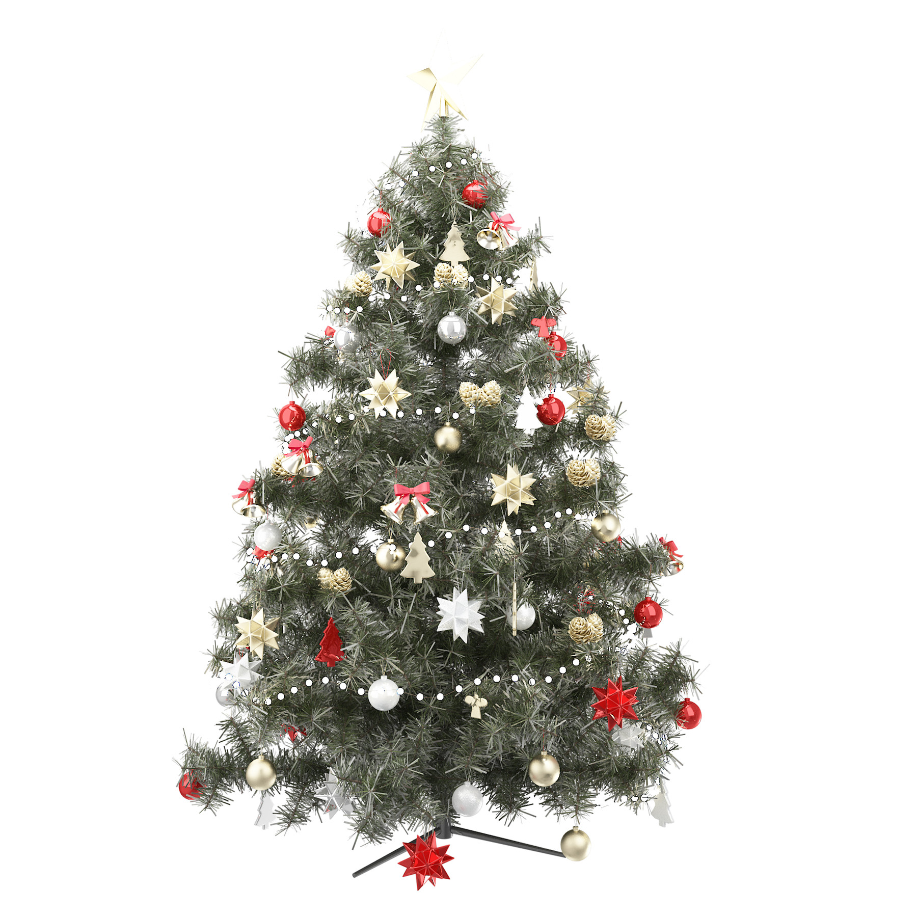 ArtStation - christmas tree 3D model | Resources