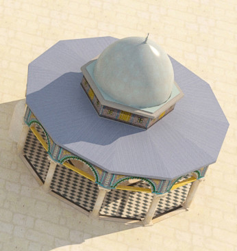 ArtStation - Dome of the Rock Jerusalem 3D model | Resources