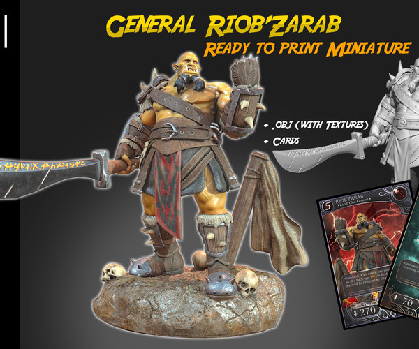 ArtStation - General Riob'Zarab | Resources