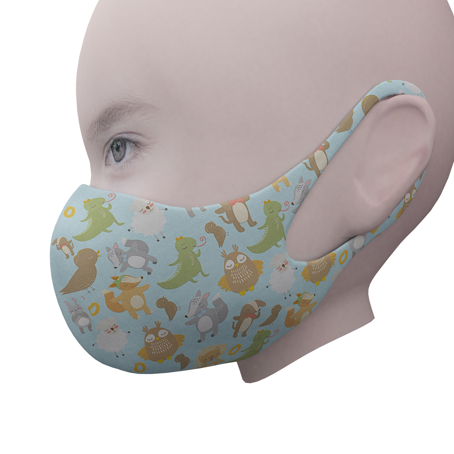 ArtStation - Medical mask for kids | Resources
