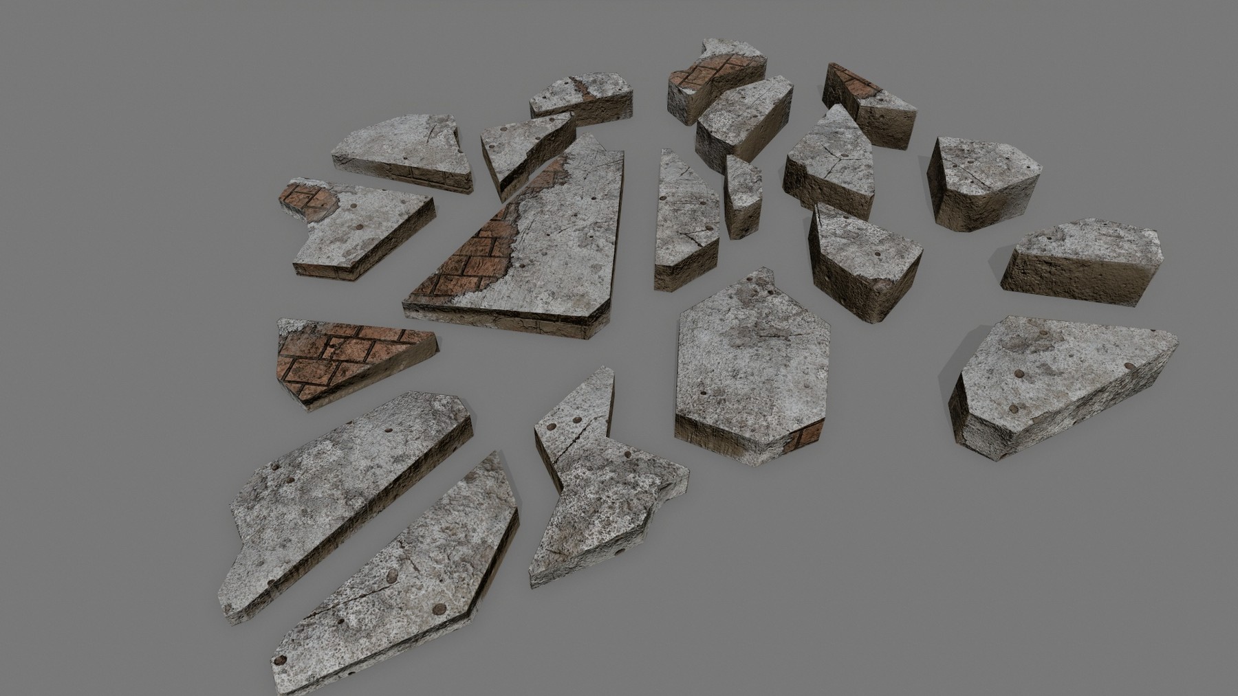ArtStation - stone set | Game Assets