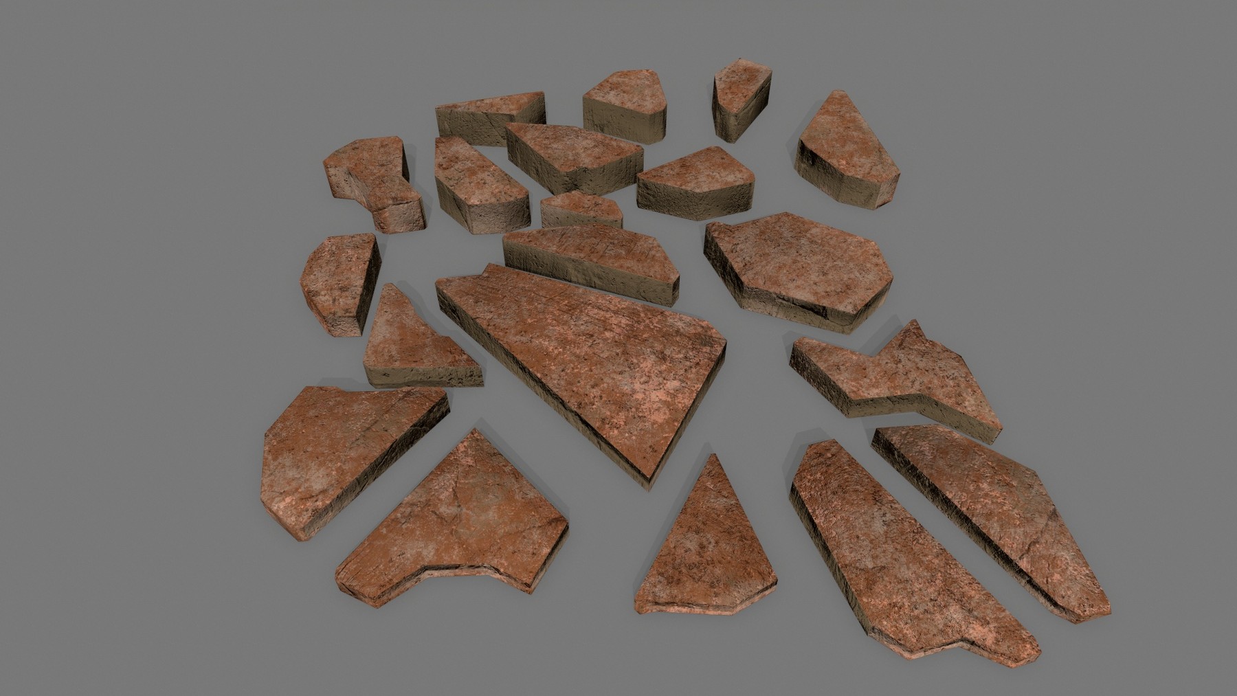 ArtStation - stone set | Game Assets