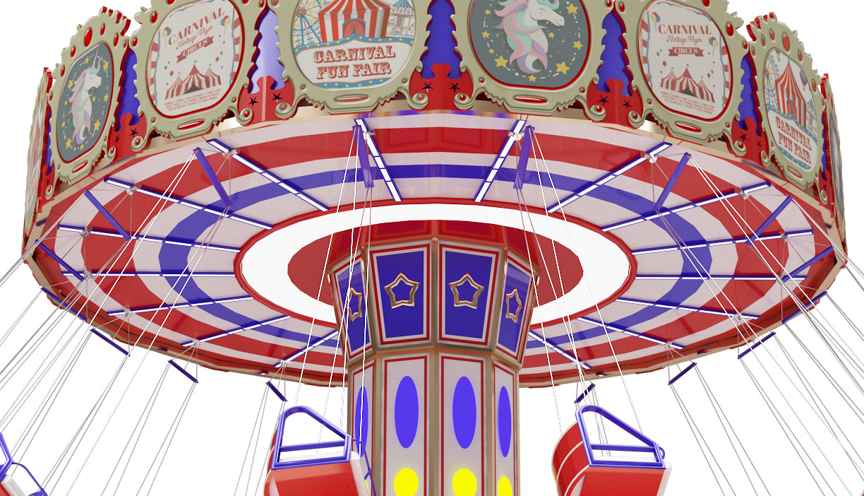 ArtStation - Funfair Swing 3D model | Resources