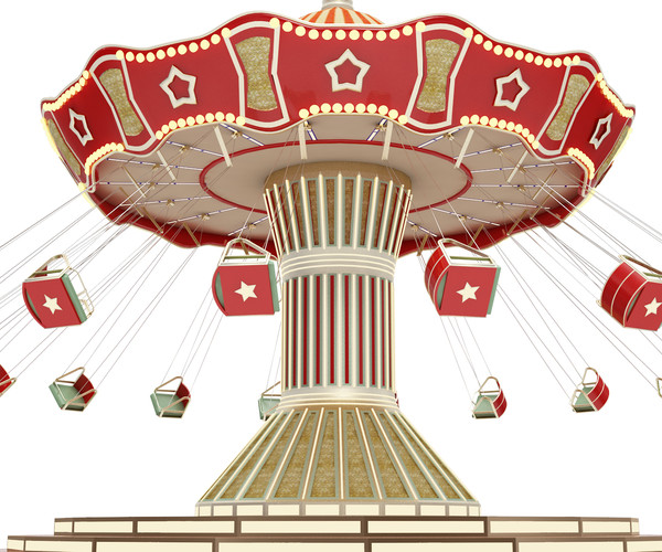 ArtStation - Funfair Swing 3D model | Resources