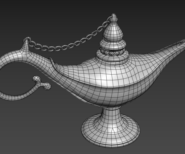 ArtStation - Magic Oil Lamp | Game Assets
