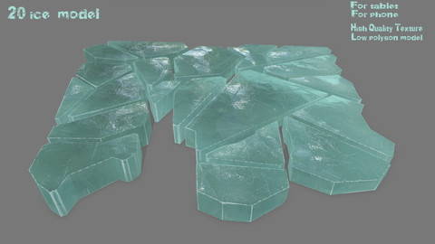 ArtStation - ice set | Game Assets