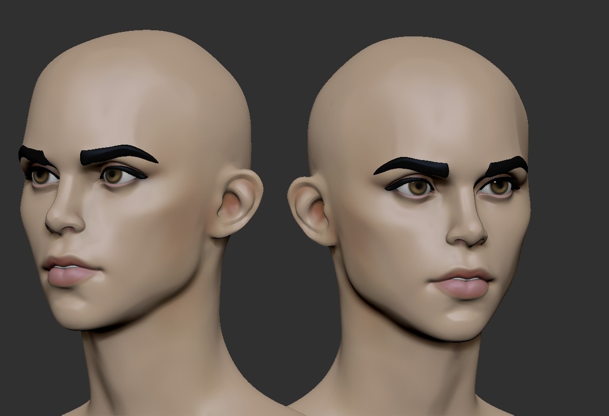 ArtStation - Stylized Head Female 2 | Resources