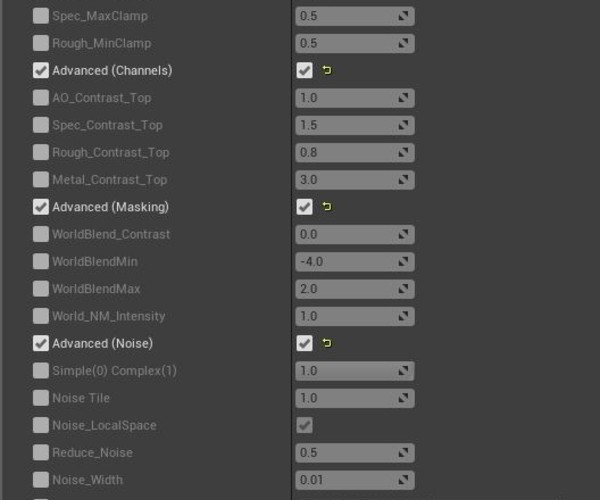 ArtStation - Unreal Engine 4 Master Material v2.1 | Resources