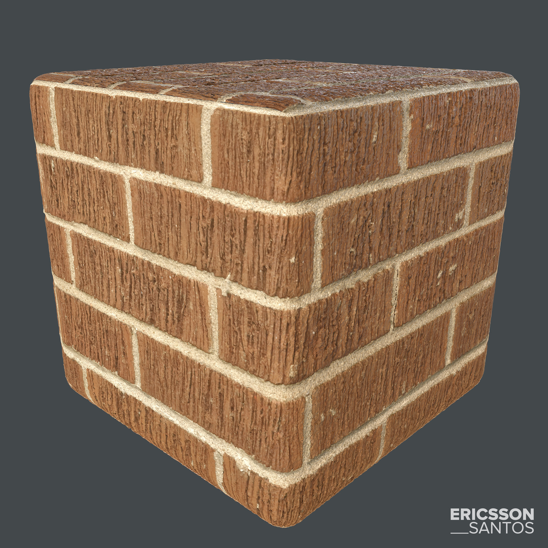 ArtStation - Brown Brick - Photogrammetry-based Environment Texture ...