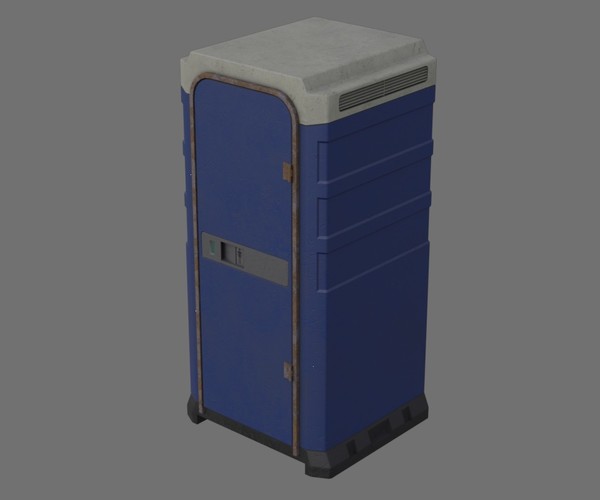 ArtStation - Portable Toilet 2B | Game Assets