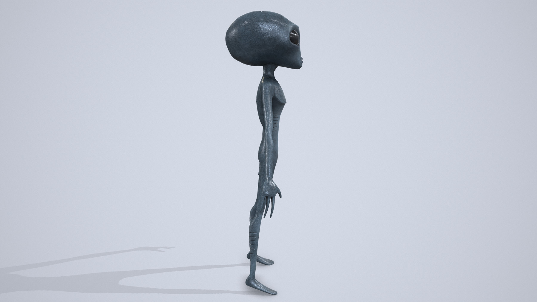 ArtStation - Alien character 3d Model | Resources