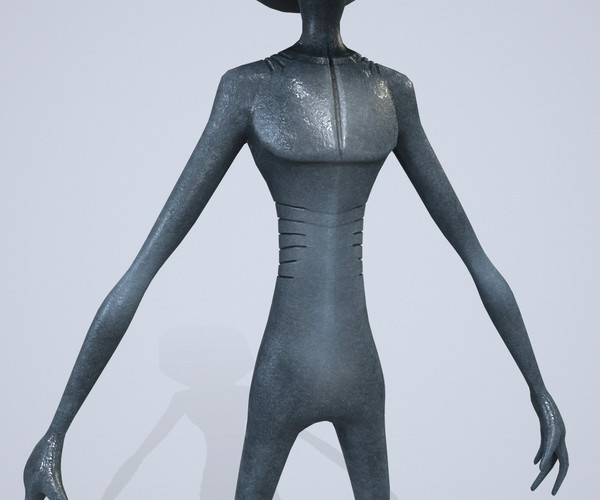 ArtStation - Alien character 3d Model | Resources