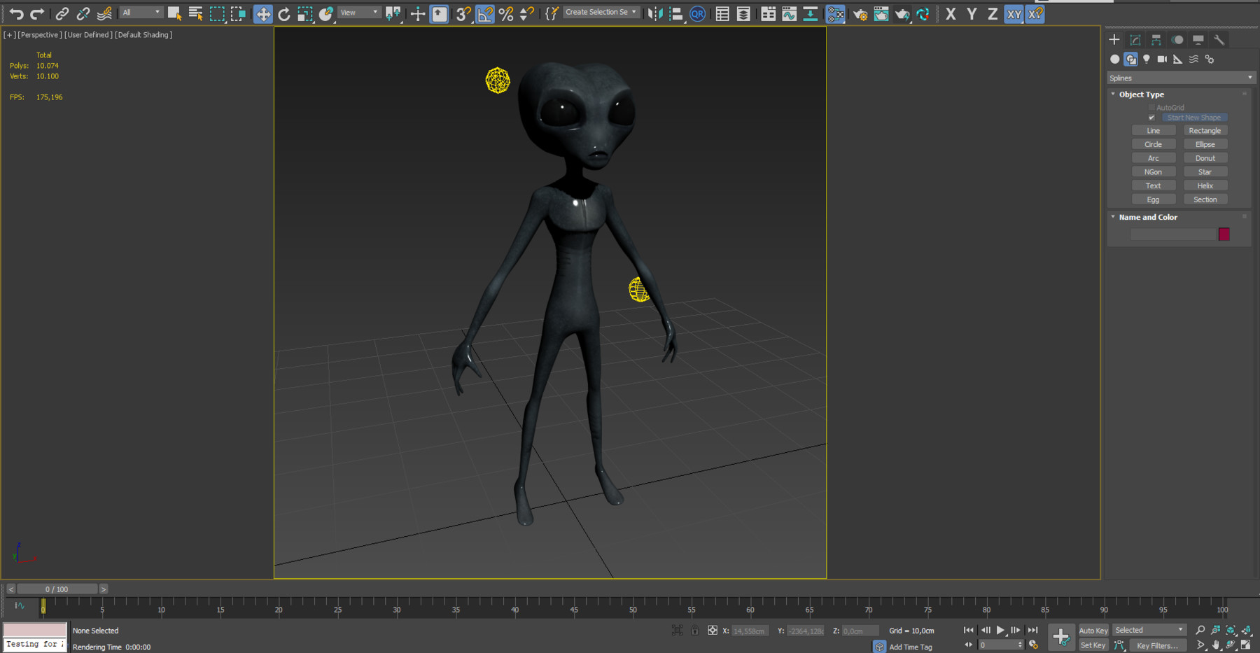 ArtStation - Alien character 3d Model | Resources