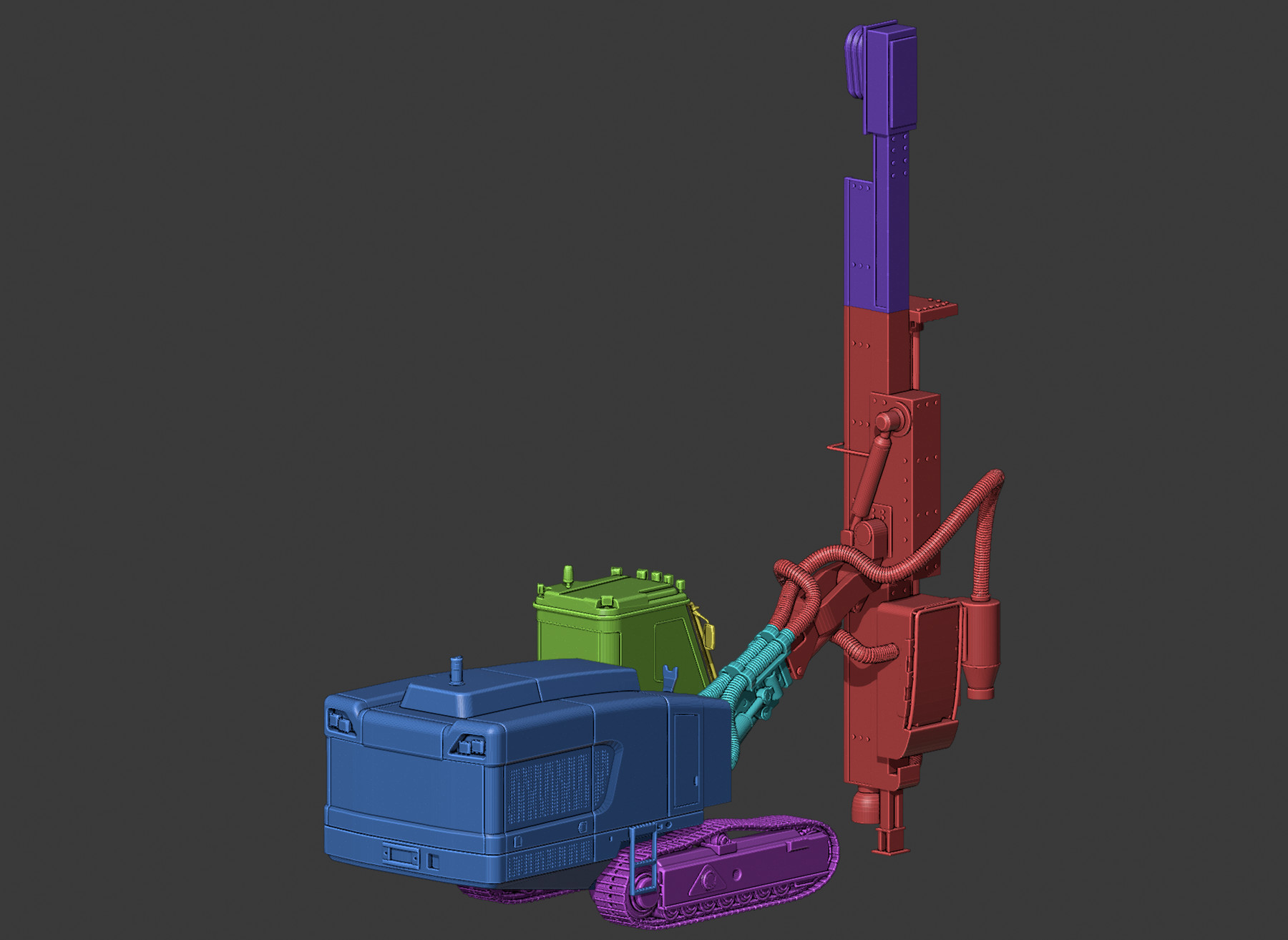 ArtStation - Sandvik DP1500i 3D Print Ready Toy (includes CGI version ...