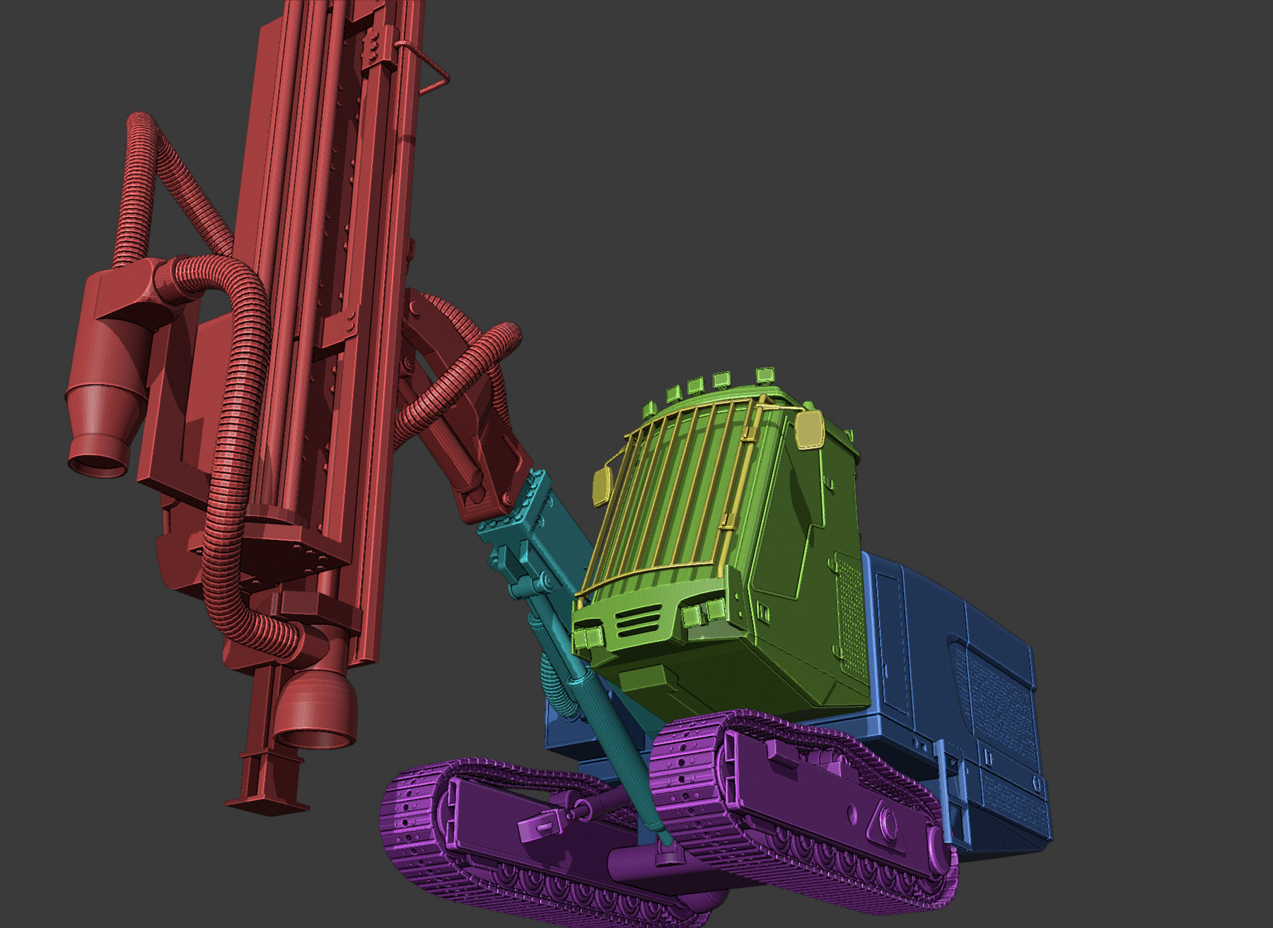 ArtStation - Sandvik DP1500i 3D Print Ready Toy (includes CGI version ...