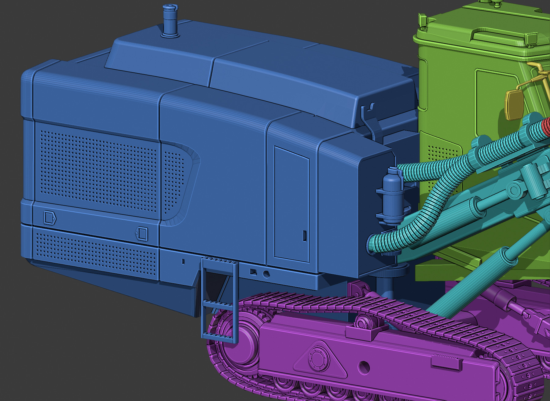 ArtStation - Sandvik DP1500i 3D Print Ready Toy (includes CGI version ...