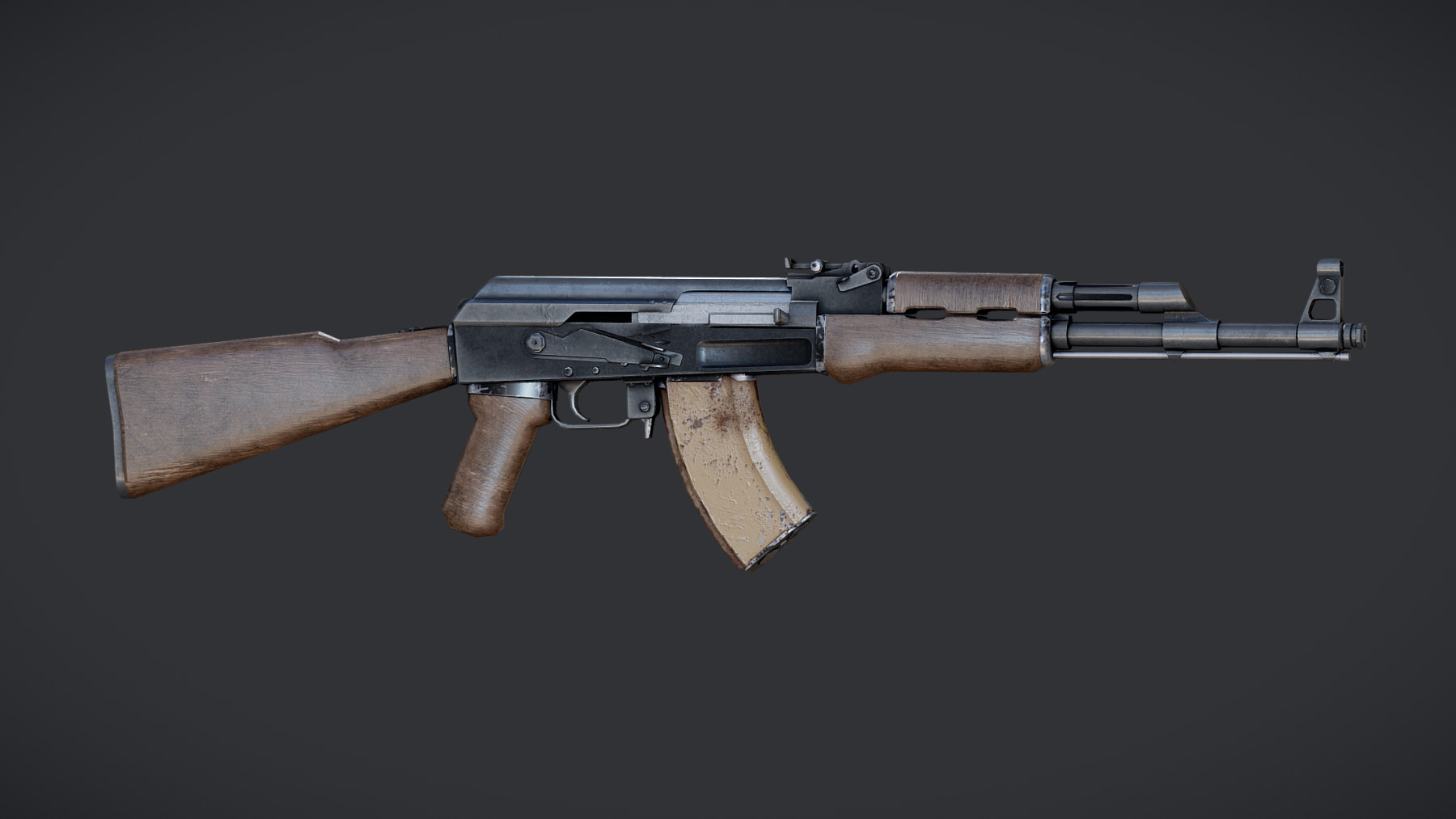 ArtStation - Original (factory blueprint based) AK-47 | Resources