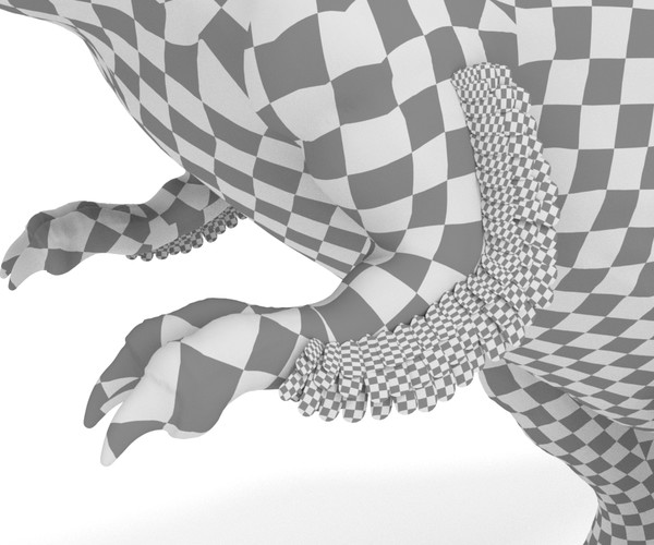 ArtStation - 3D Model: Tyrannosaurus Rex Fur | Resources