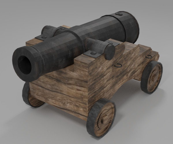 ArtStation - Traditional Pirate Cannon | Resources