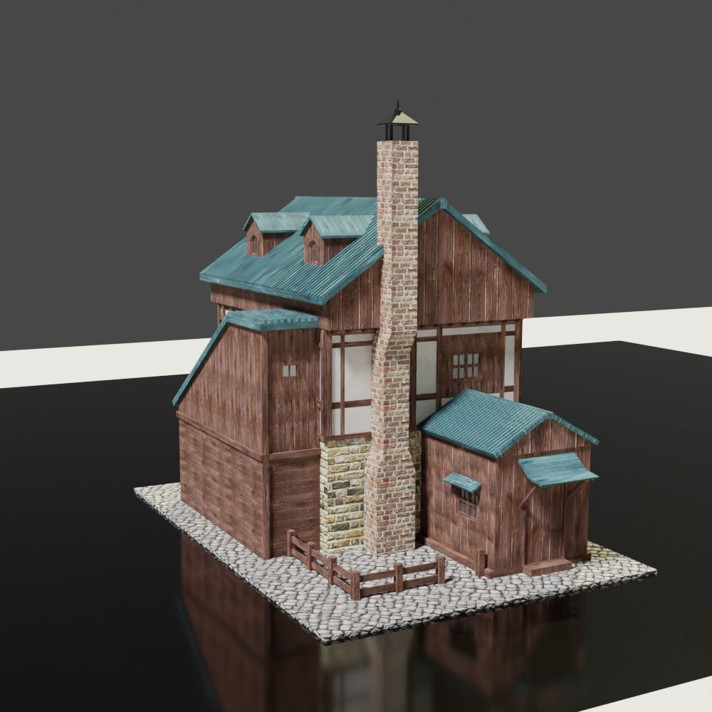 ArtStation - Little Shop (blender) | Resources