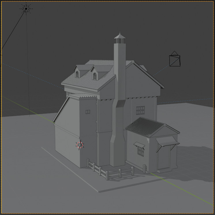 ArtStation - Little Shop (blender) | Resources
