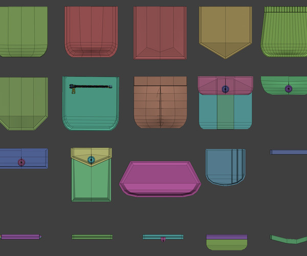 ArtStation - Pockets - zBrush IMM/VDM | Brushes