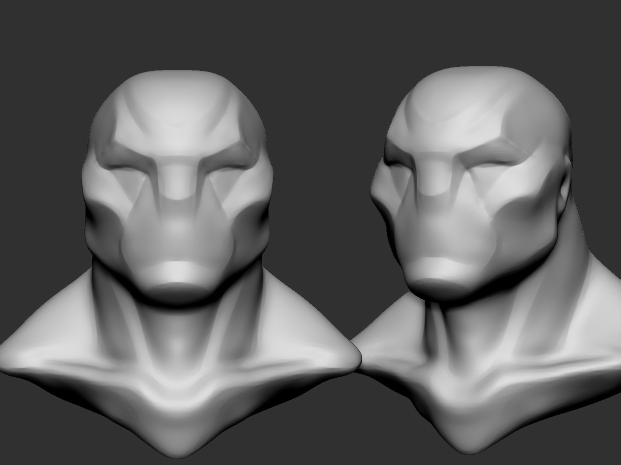 ArtStation - stylized head Basemesh | Resources