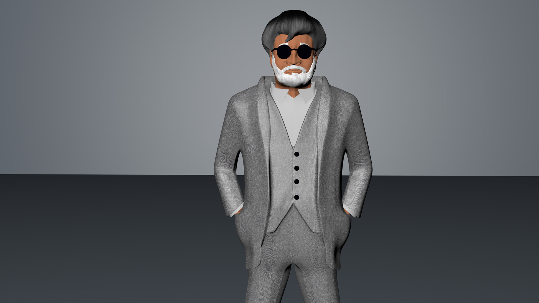 ArtStation - SUPERSTAR RAJINIKANTH KABALI 3D MODEL | Resources