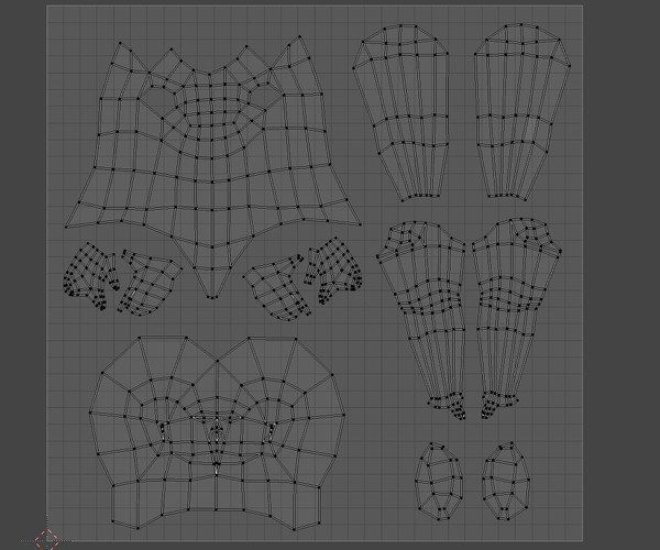ArtStation - Humans base Low-poly | Game Assets