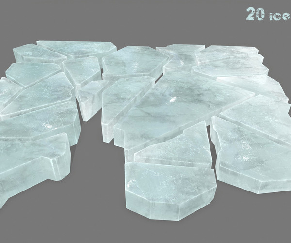 ArtStation - ice set | Game Assets