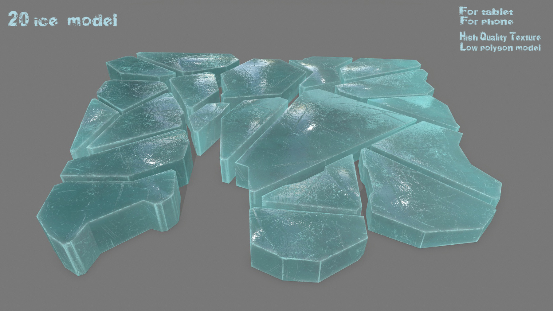 ArtStation - ice set | Game Assets