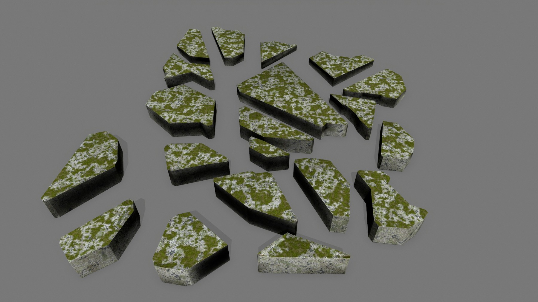 ArtStation - stone set | Game Assets