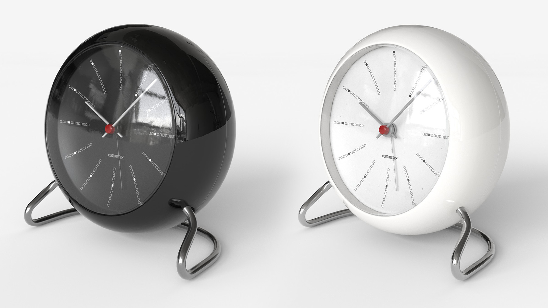 ArtStation - Low-poly PBR Table Clock set - 001 | Resources