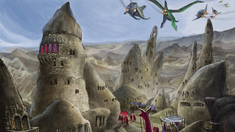 ArtStation - City of fire | Artworks