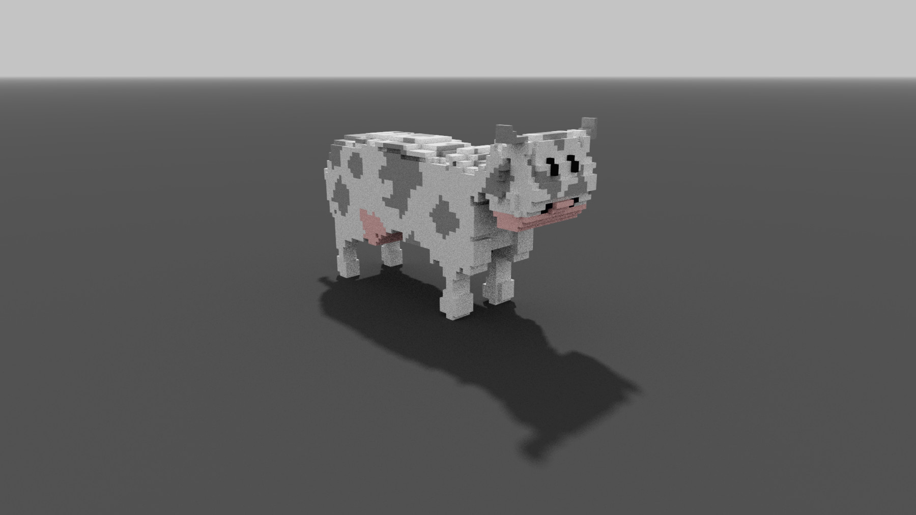 ArtStation - Voxel Cow | Game Assets