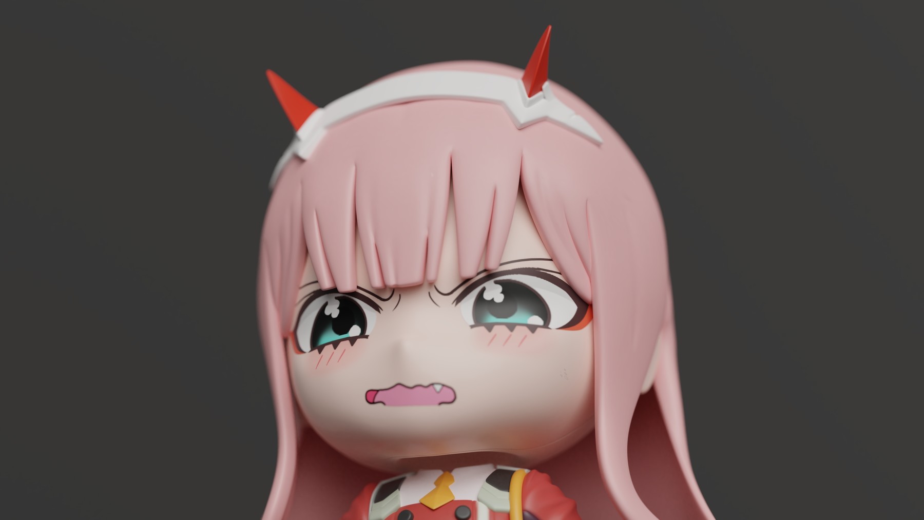 ArtStation - Chibi Zero Two - 3D Printable | Resources