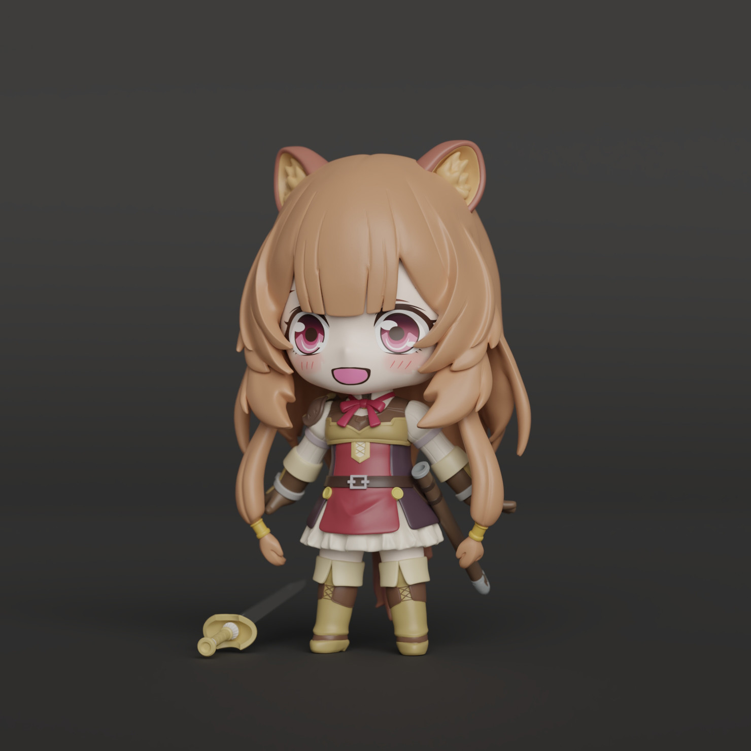 ArtStation - Chibi Raphtalia -3D Printable | Resources
