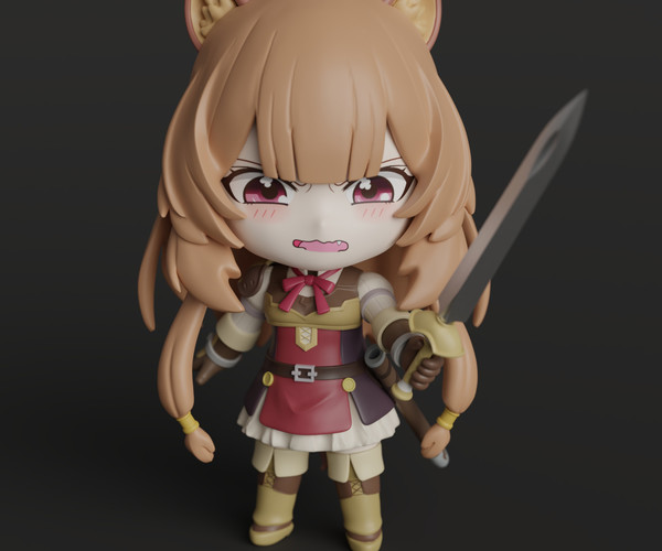 ArtStation - Chibi Raphtalia -3D Printable | Resources